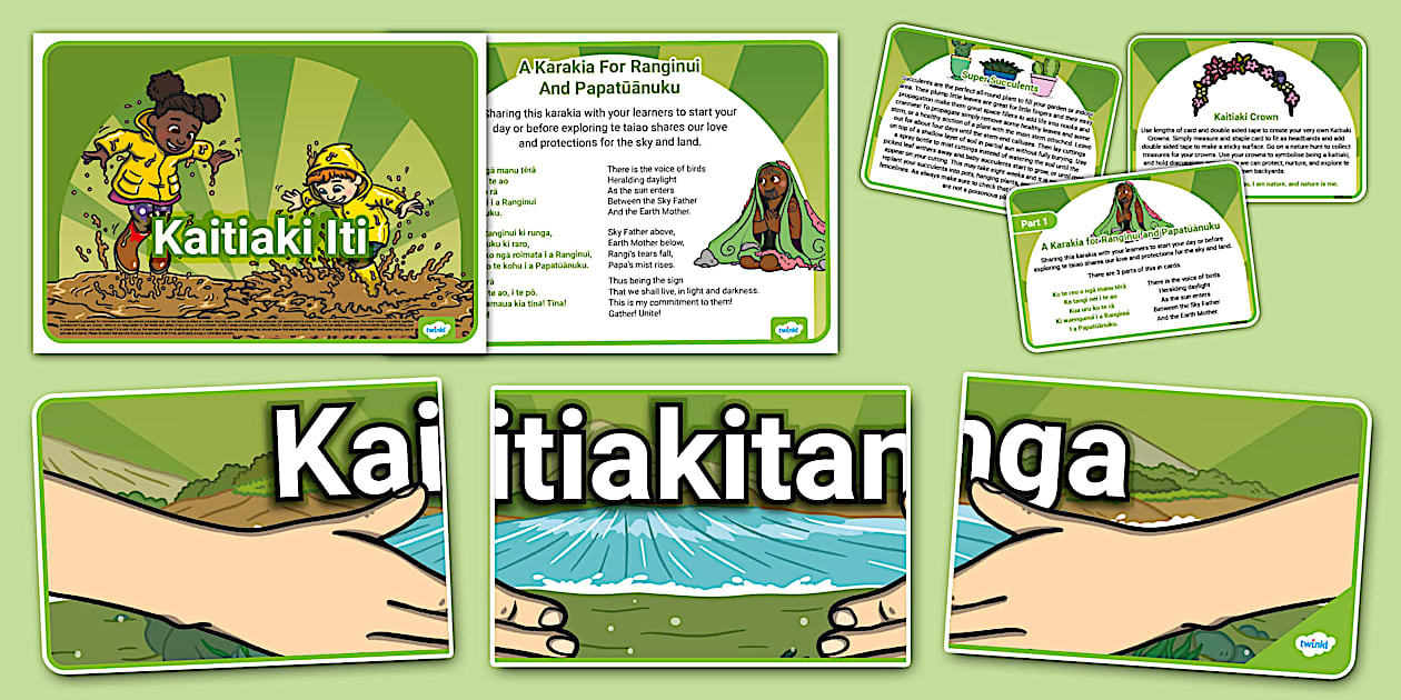 Kaitiakitanga In ECE (teacher made) - Twinkl