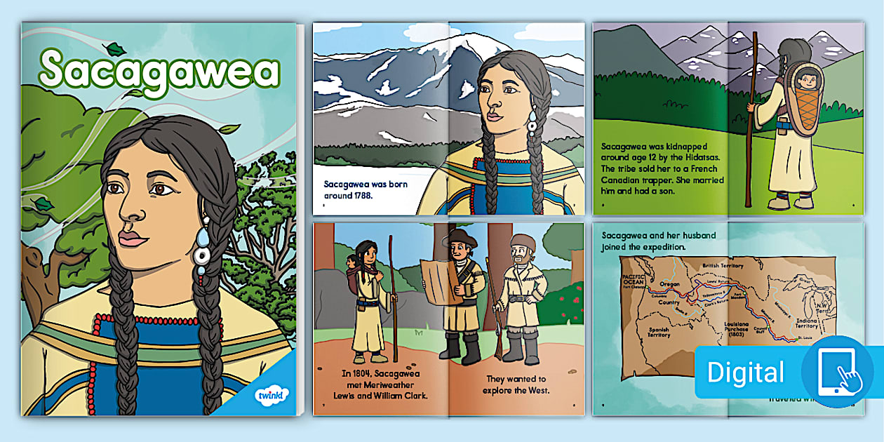 Sacagawea Emergent Reader eBook | Native American Heritage