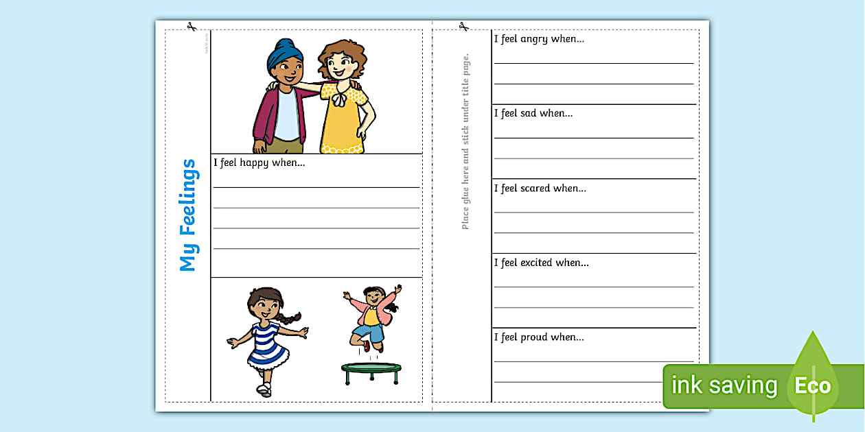 My Feelings Flap Book | KS1 PDMU | Twinkl Resources - Twinkl