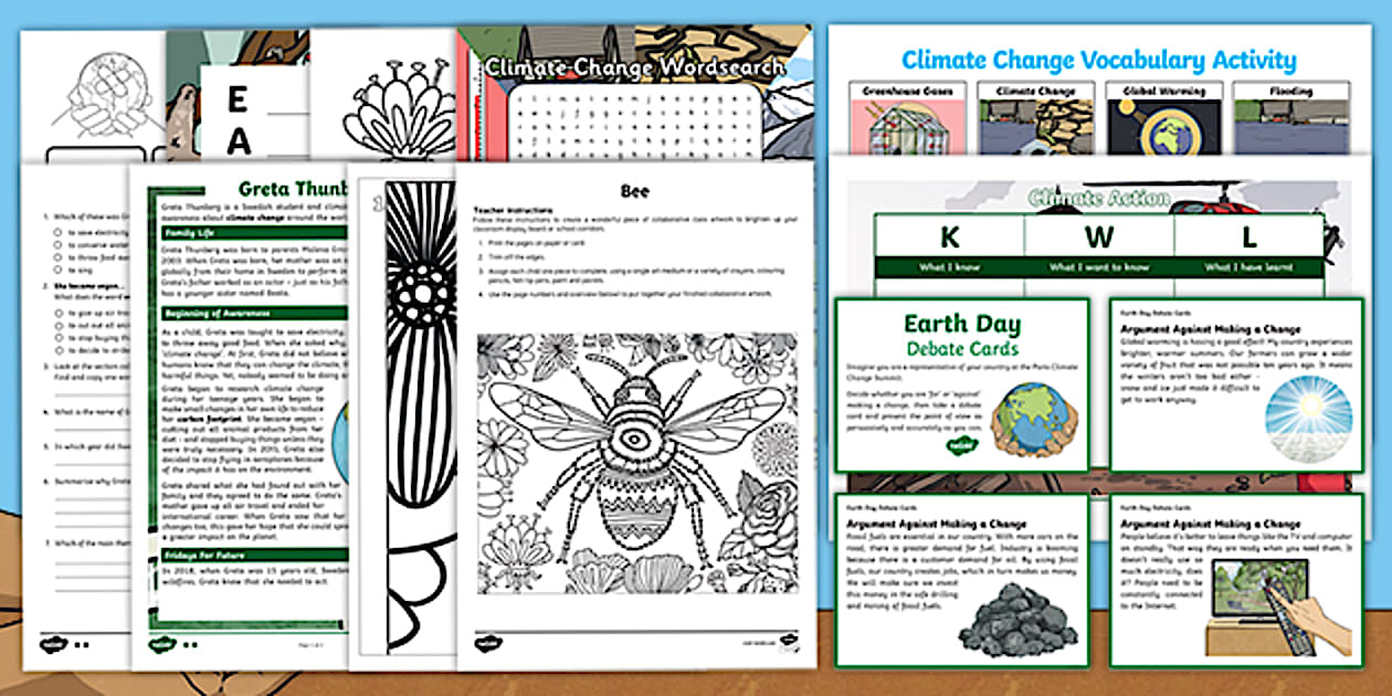 Earth Day Lesson Plan | Resource Pack (teacher made)