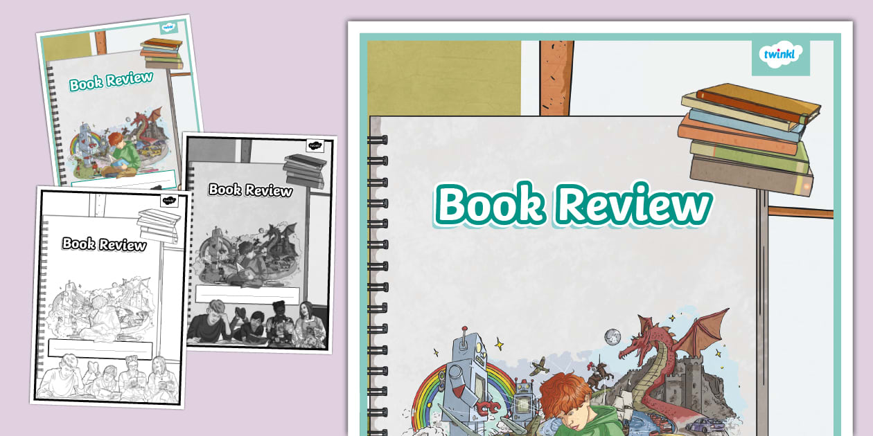 Book Review Book Cover - Twinkl Reading Books (teacher made)