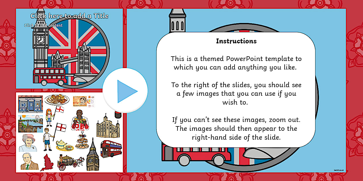 Editable English PowerPoint Background | PowerPoint Template
