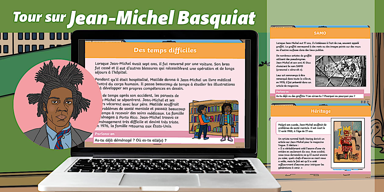 A propos de Jean-Michel Basquiat - PowerPoint