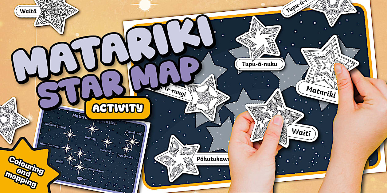 Matariki Star Map Activity