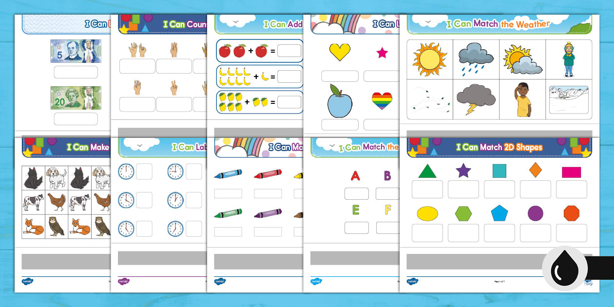 Adapted Work Math and Literacy Activity Pack - Twinkl