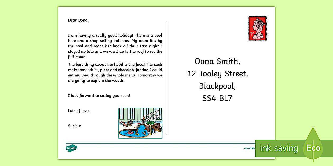 Editable 'oo' Phoneme Spotter Postcard (teacher made)