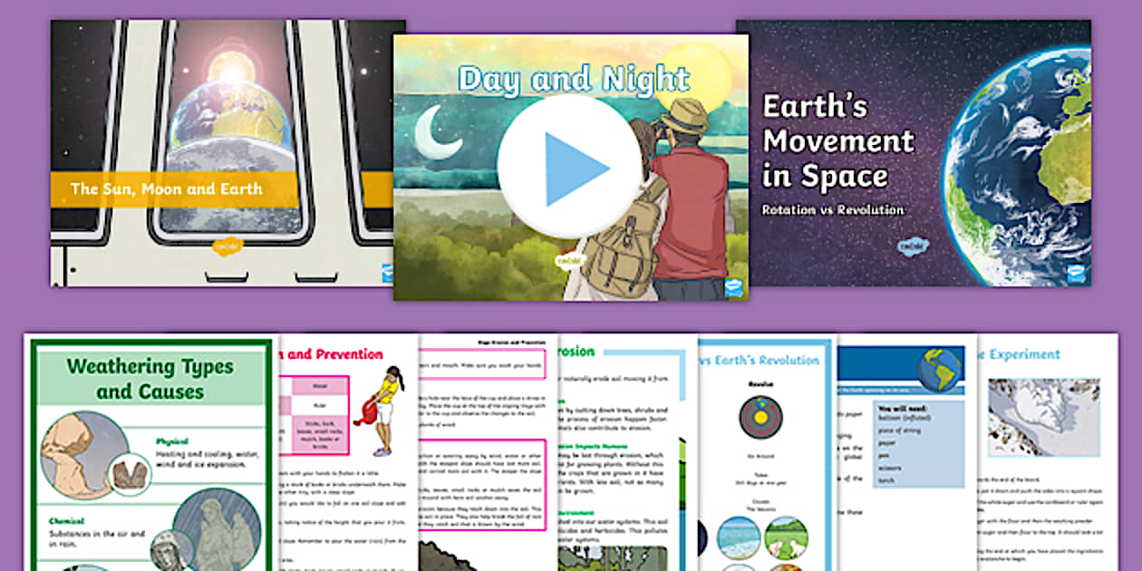 3-4 Earth and Space Sciences Australian Curriculum Learning Pack