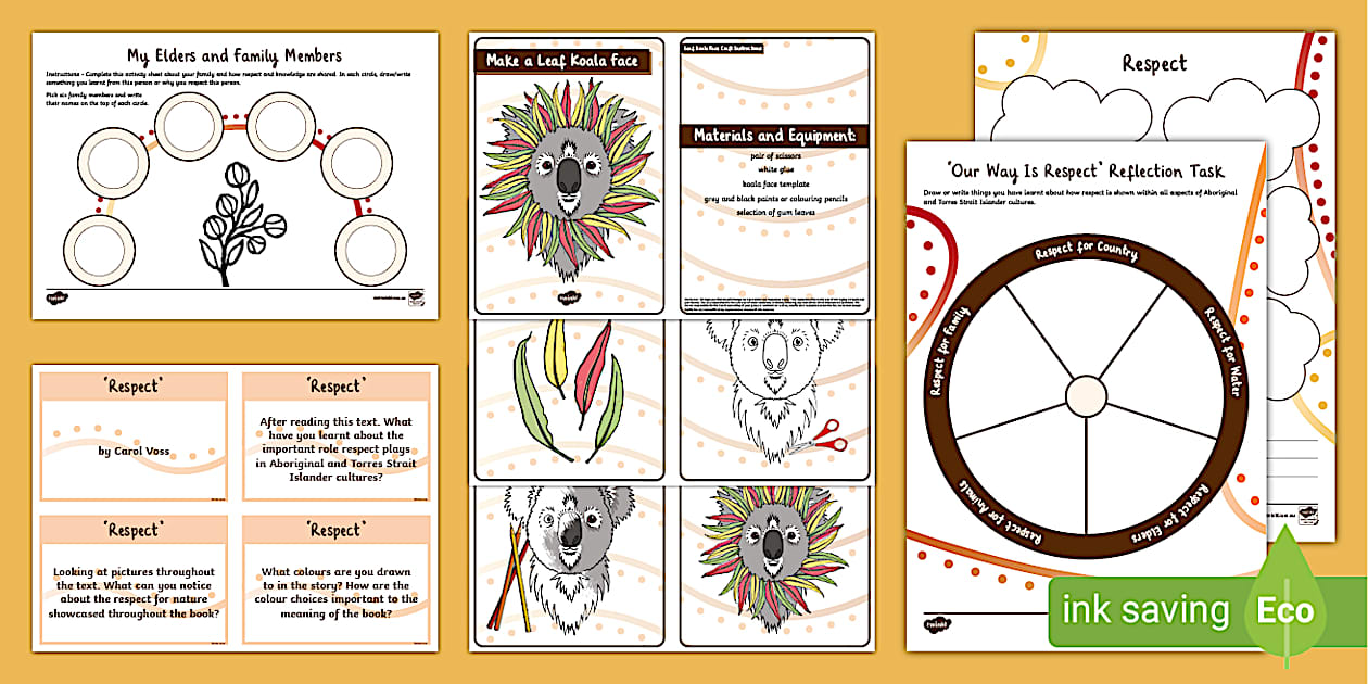 Activities to Support Teaching of the Picture Book 'Respect'