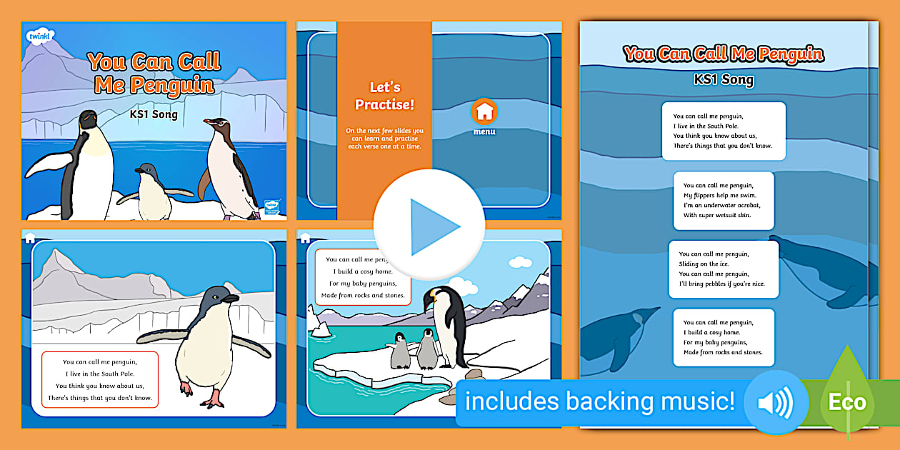 👉 Penguin Dance Song | Twinkl | KS1 | Penguin Awareness Day