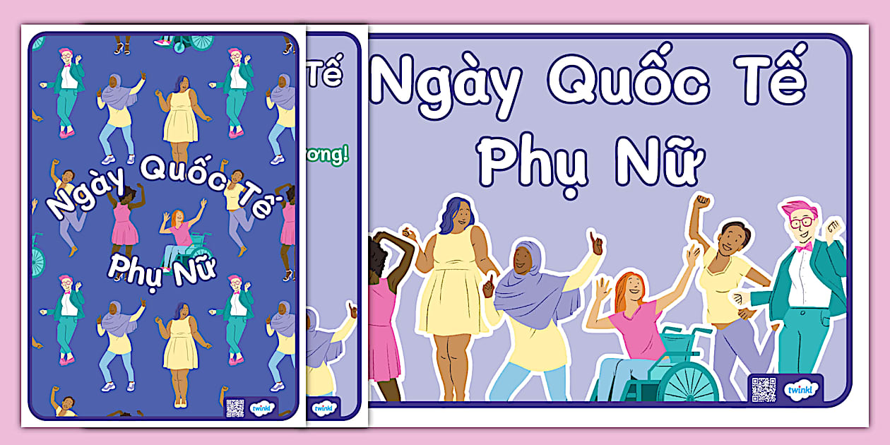 Poster Chào Mừng Ngày Quốc Tế Phụ Nữ - Twinkl
