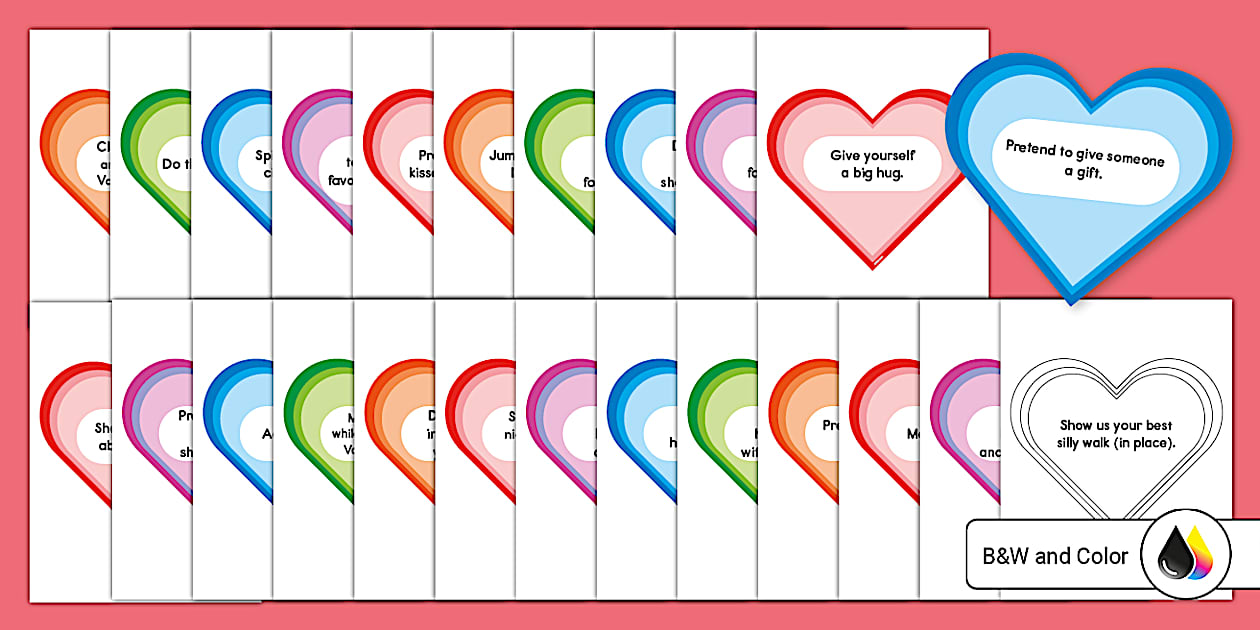 Valentine's Day Musical Hearts Game (Teacher-Made) - Twinkl
