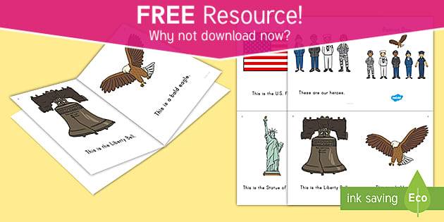 FREE Patriot Day Emergent Reader (teacher made) - Twinkl