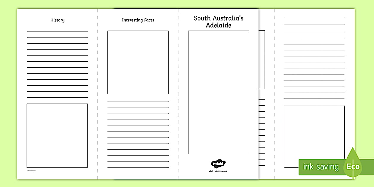 Adelaide Brochure Activity (Hecho por educadores) - Twinkl