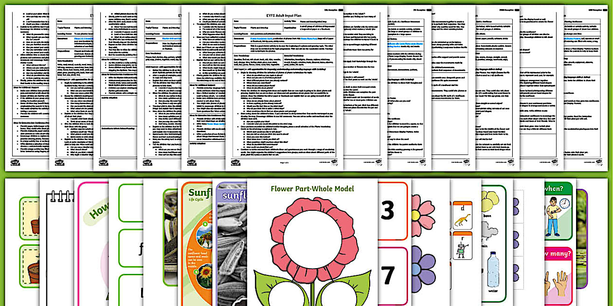 EYFS Plants and Growing Planning and Resource Pack | Twinkl