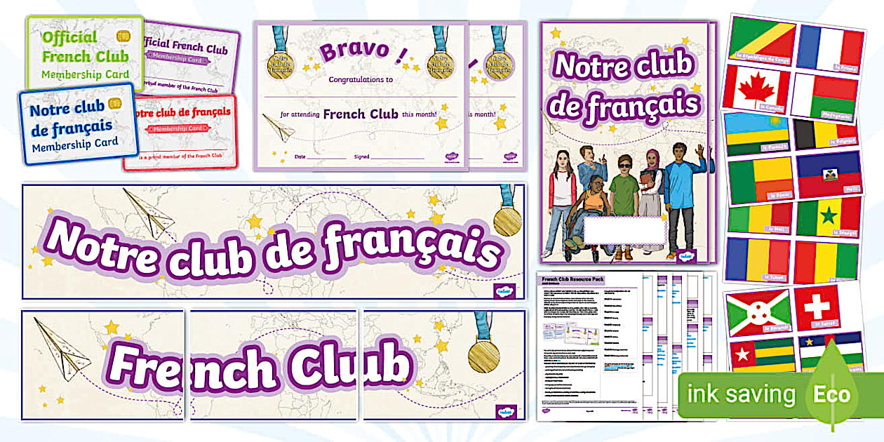 👉 French Club Resource Pack (teacher made) - Twinkl