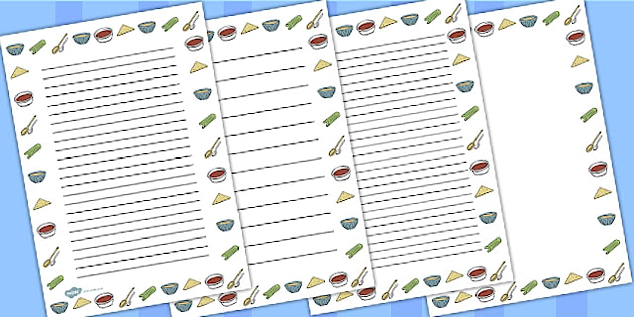Evaluating Dips Page Borders (Teacher-Made) - Twinkl