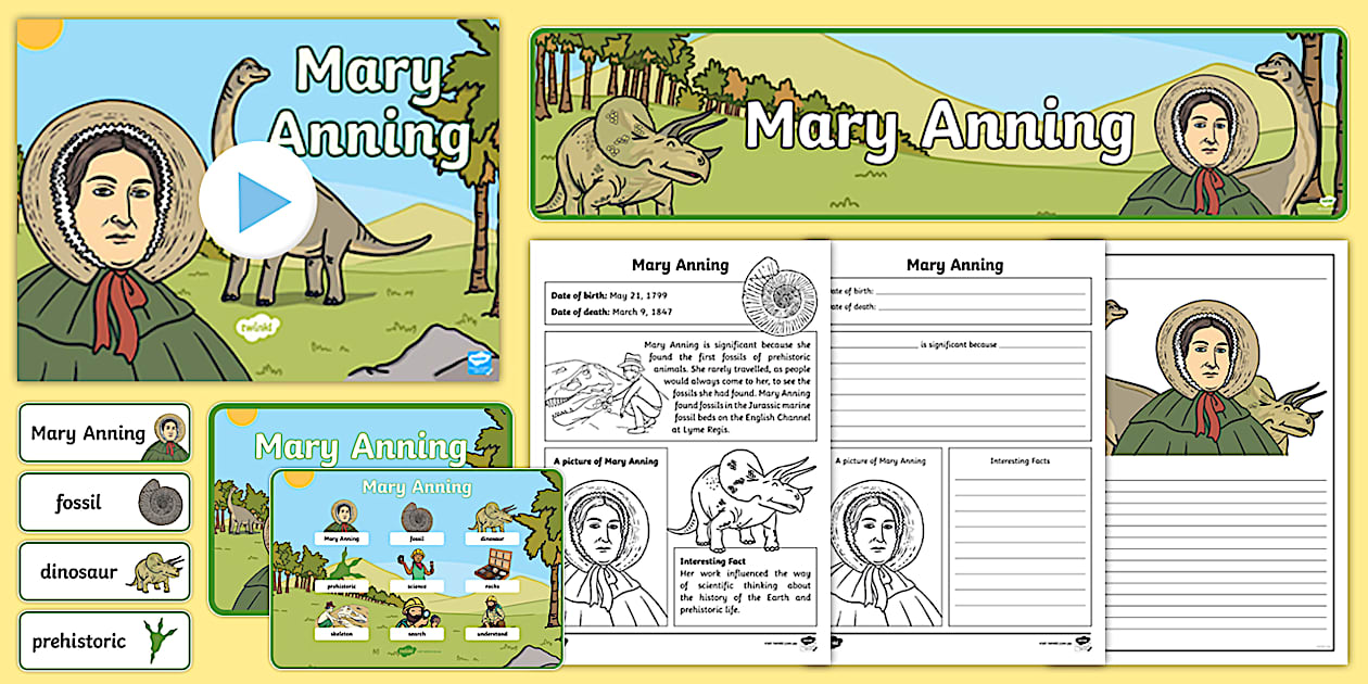 Mary Anning F-2 Activity Pack (teacher made) - Twinkl