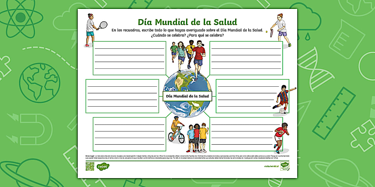 Mapa Conceptual: Día Mundial de la Salud