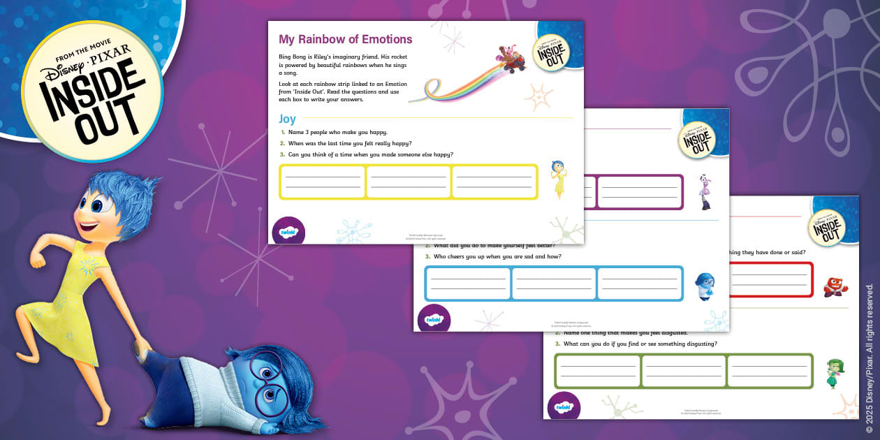 Inside Out: My Rainbow of Emotions
