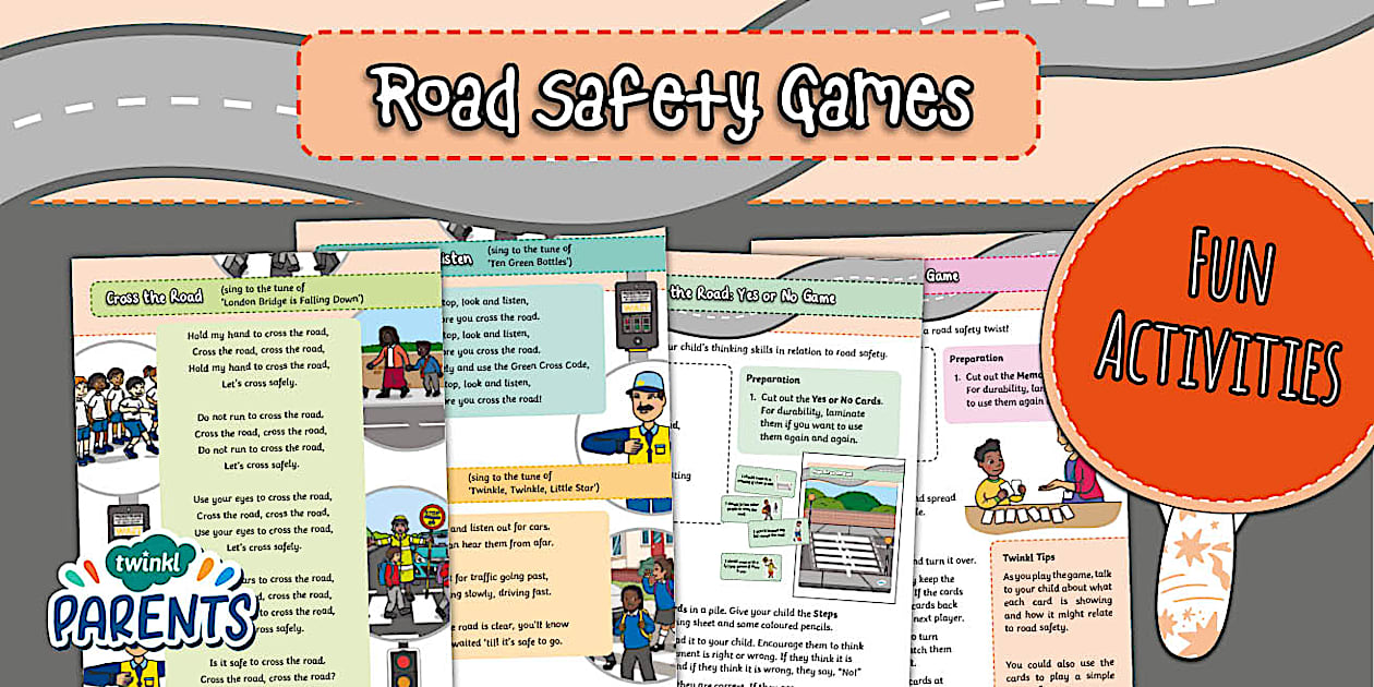Road Safety Games (Ages 3 - 5)