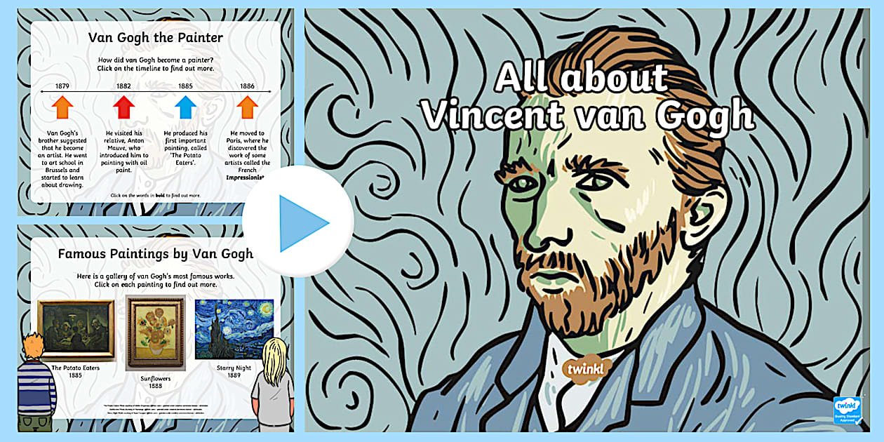 Vincent van Gogh PowerPoint PDF | Van Gogh for Kids - Twinkl
