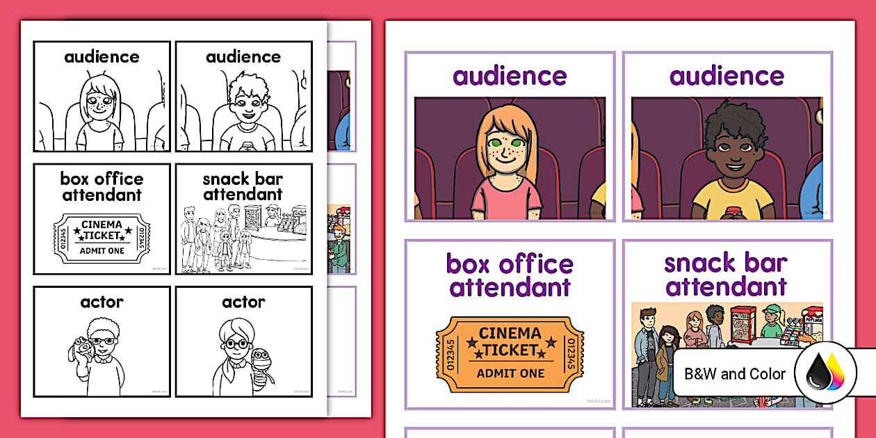 Puppet Theater Dramatic Play Badges (professor feito)