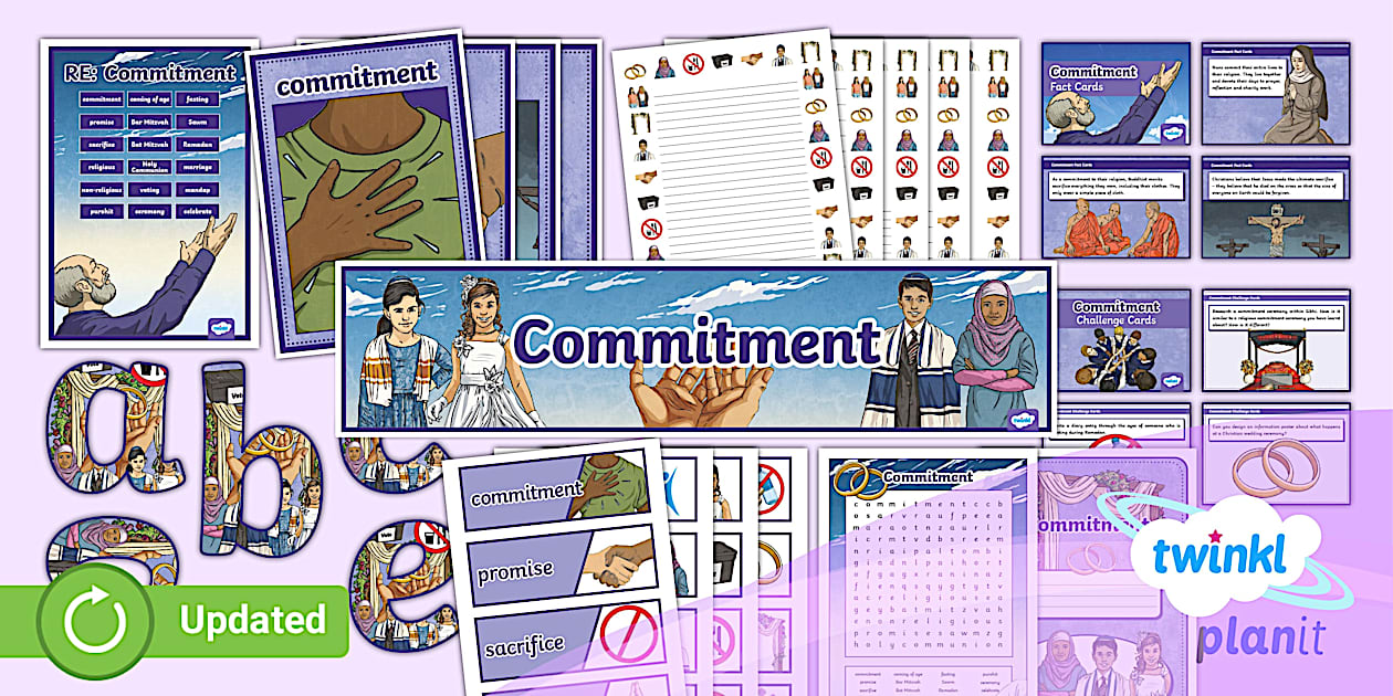 RE: Commitment: Year 5 Additional Resources (teacher made)