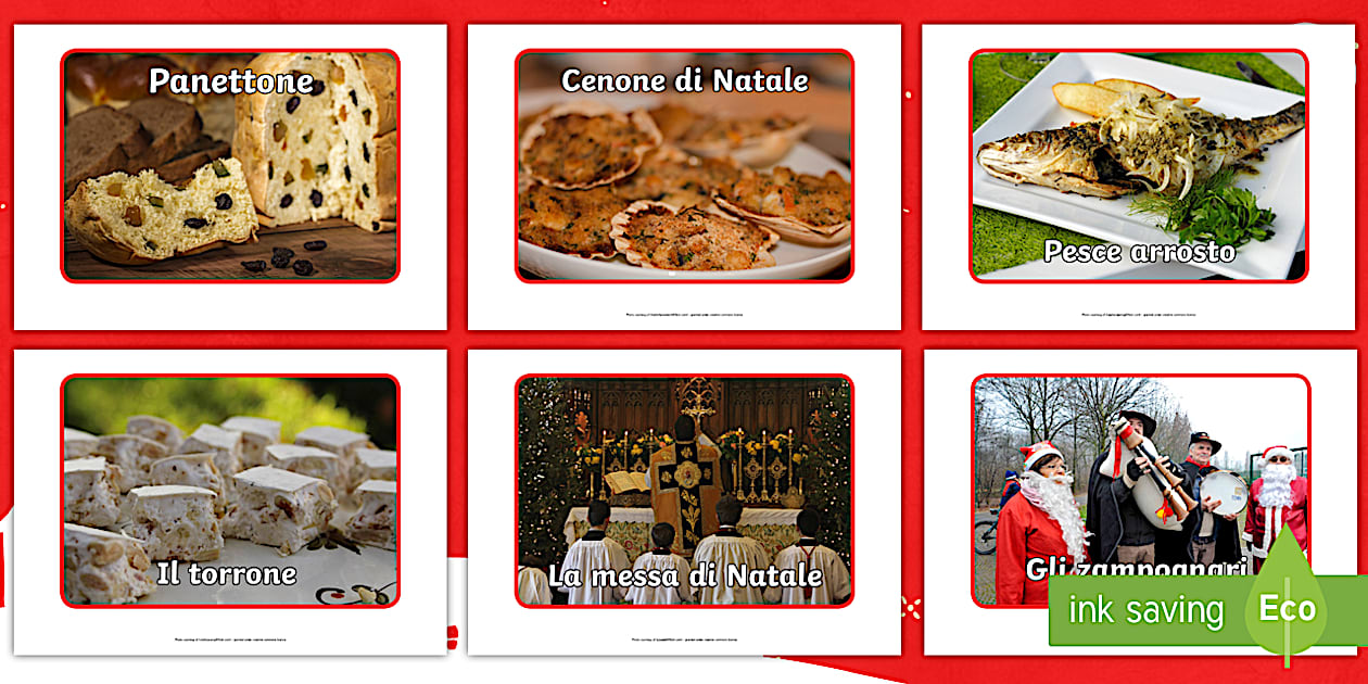 Il Natale in Italia Foto Illustrative (teacher made)