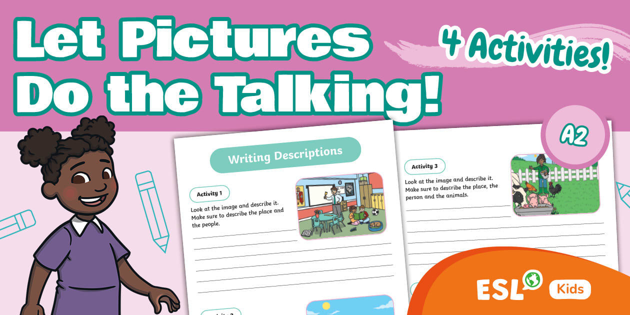 ESL Writing Descriptions [Kids, A2]