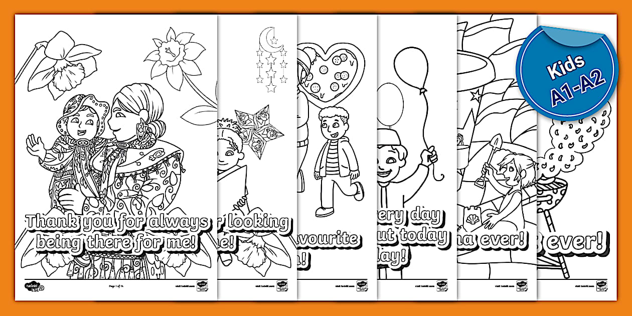 ESL Inclusive Mother's Day Mindfulness Cards (teacher made)