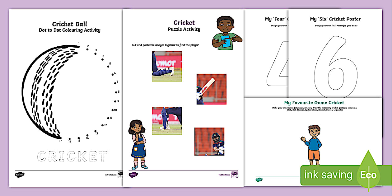 My Favourite Game Cricket Pack (teacher made) - Twinkl