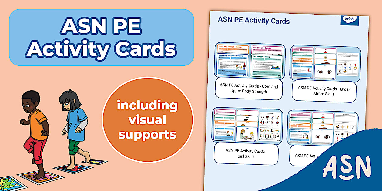 ASN PE Activity Cards Resource Pack