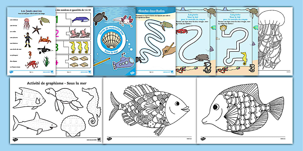 Journée de la mer - Pack