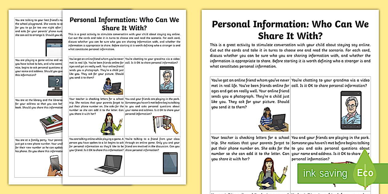 ESL Personal Information Worksheet PDF | Twinkl - Twinkl