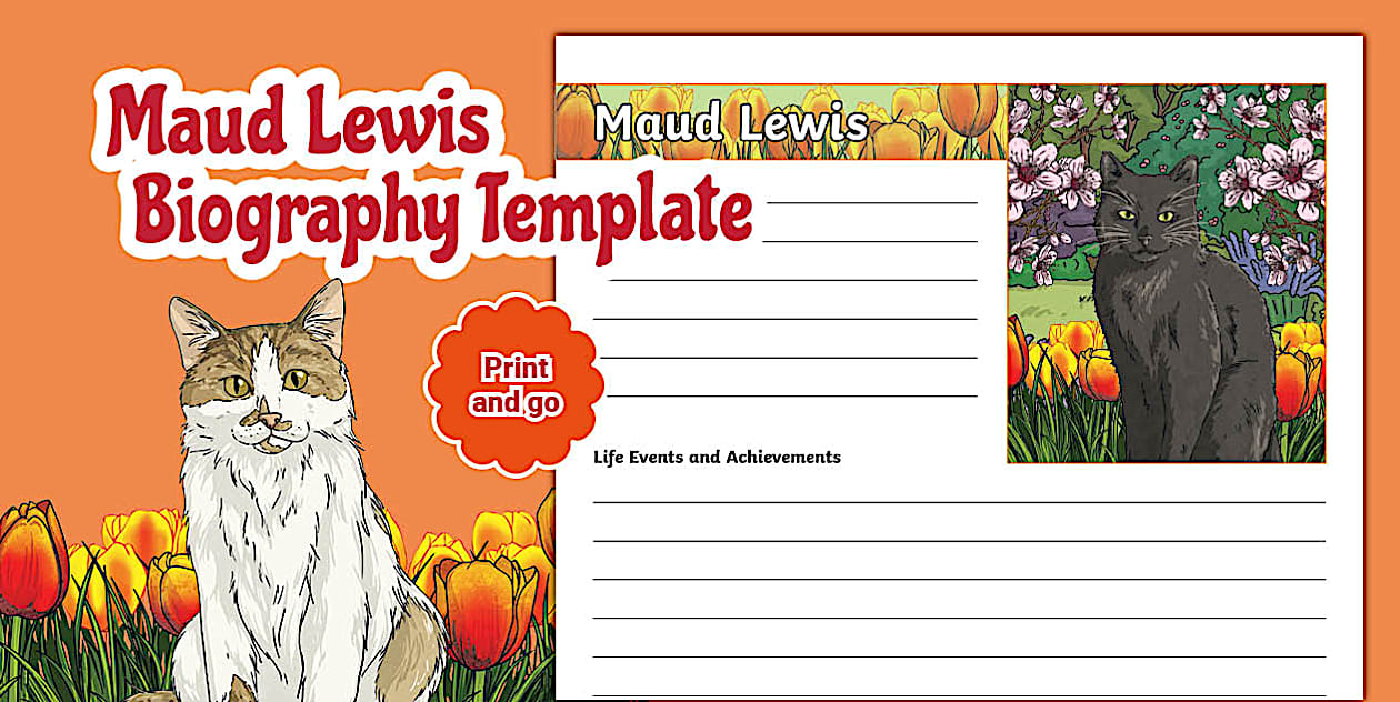 Maud Lewis Biography Template