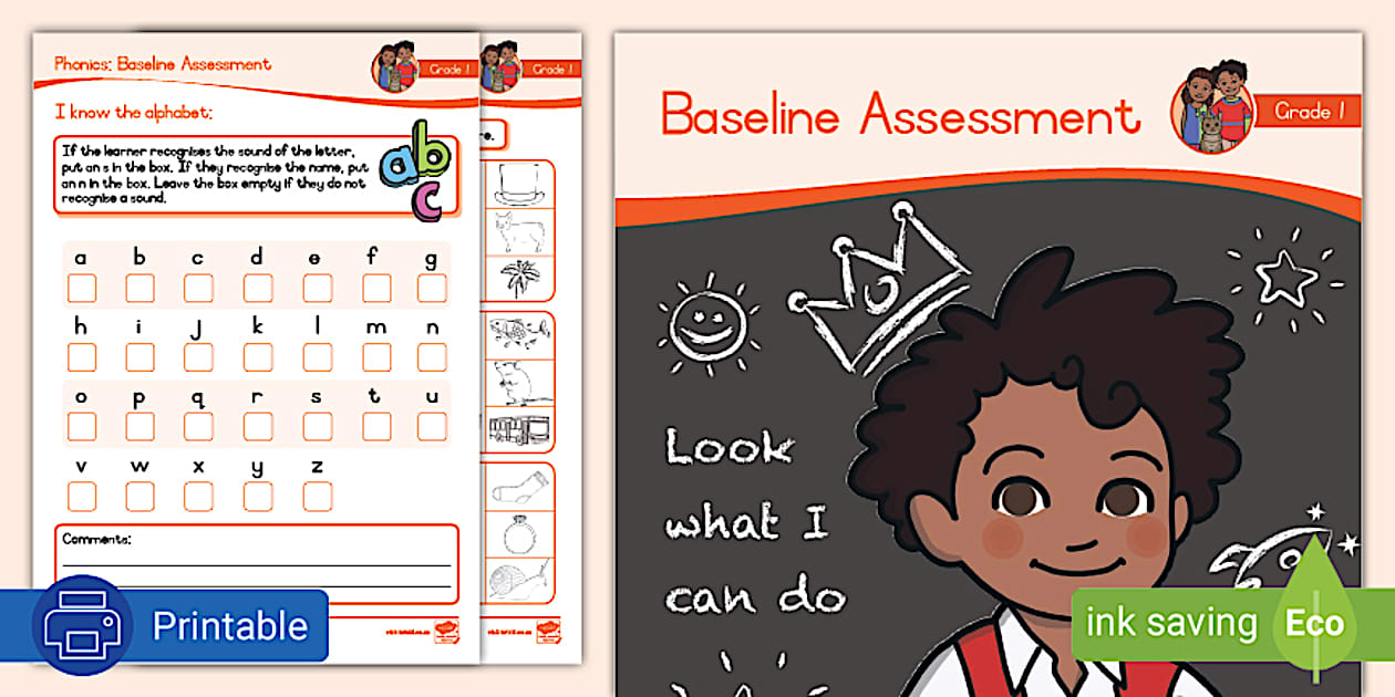 Grade 1 Baseline Assessment | Phonics - Twinkl