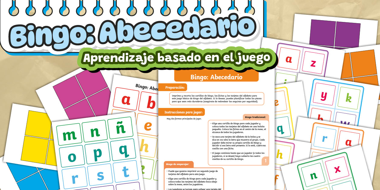 Bingo: Abecedario