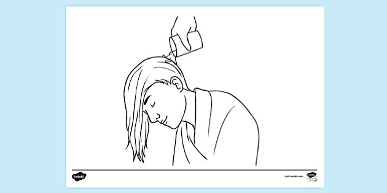 Treating Head Lice Colouring Sheets | Colouring Pages