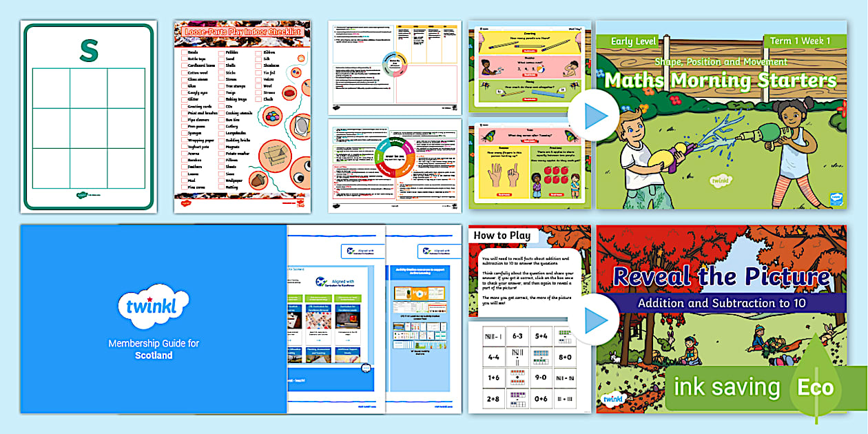 Early Level Taster Resource Pack (teacher made) - Twinkl