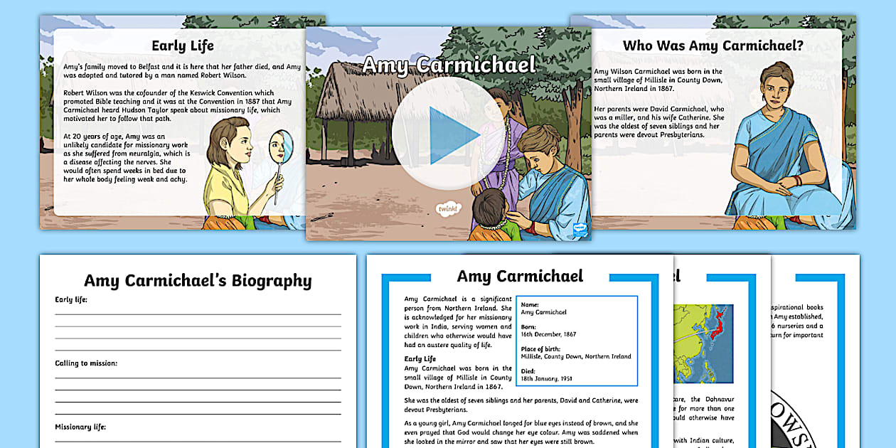 Amy Carmichael Significant People - NI - Amy Carmichael