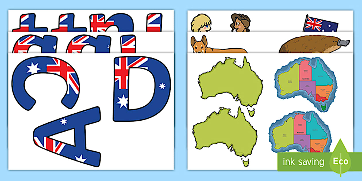 Australian Citizenship Day Door Display Pack (teacher made)