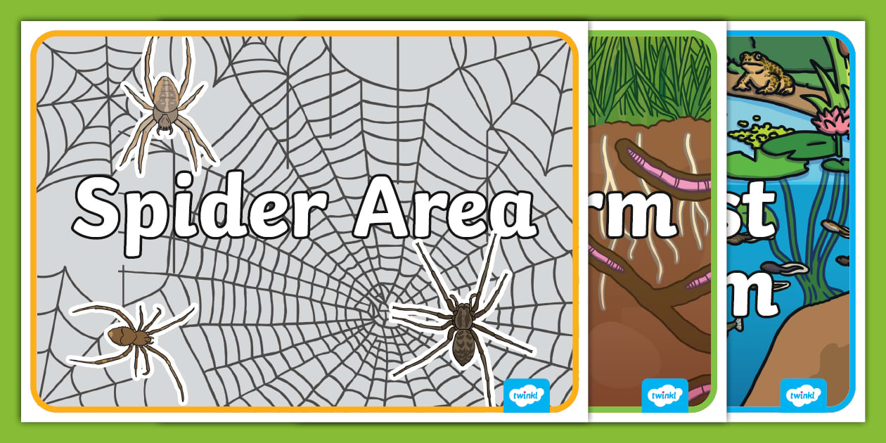 Minibeasts Investigation Lab Roleplay Signs (teacher made)