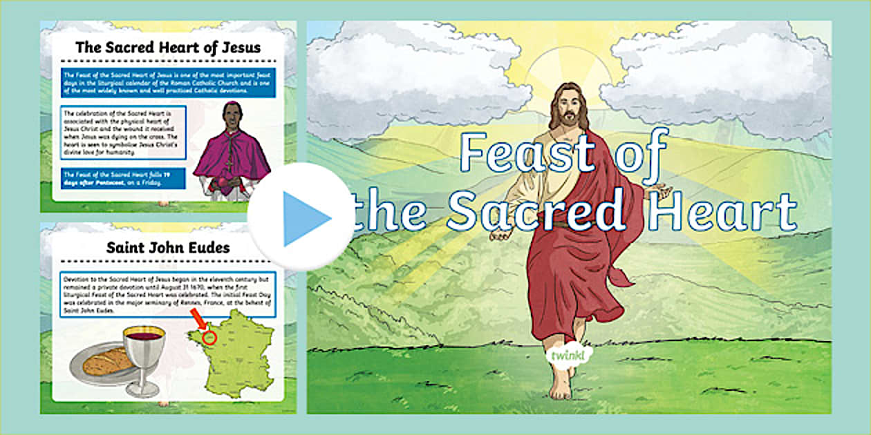 Feast of the Sacred Heart Catholic Education - Twinkl