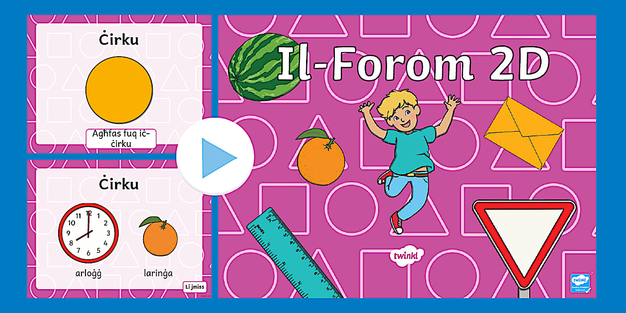 Preżentazzjoni: Il-Forom 2D fis-Singular (Teacher-Made)