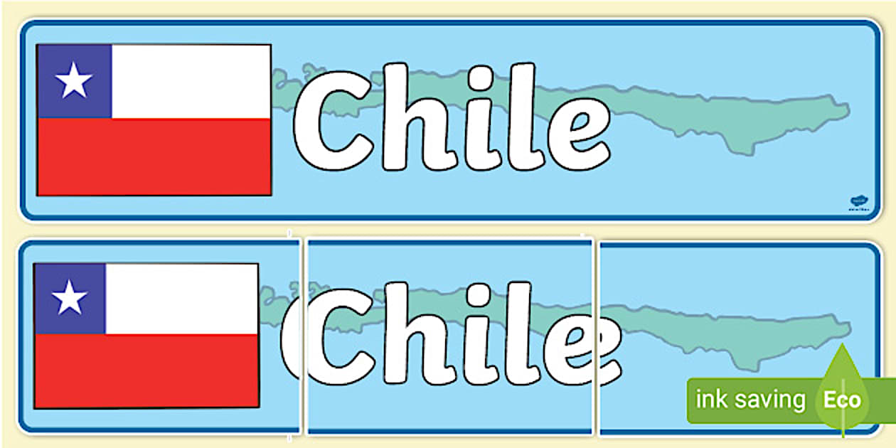 Chile Display Banner (teacher made) - Twinkl