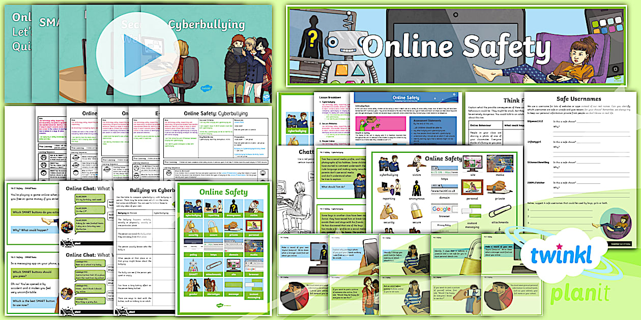 Computing: Online Safety Y6 Unit Pack (teacher made)