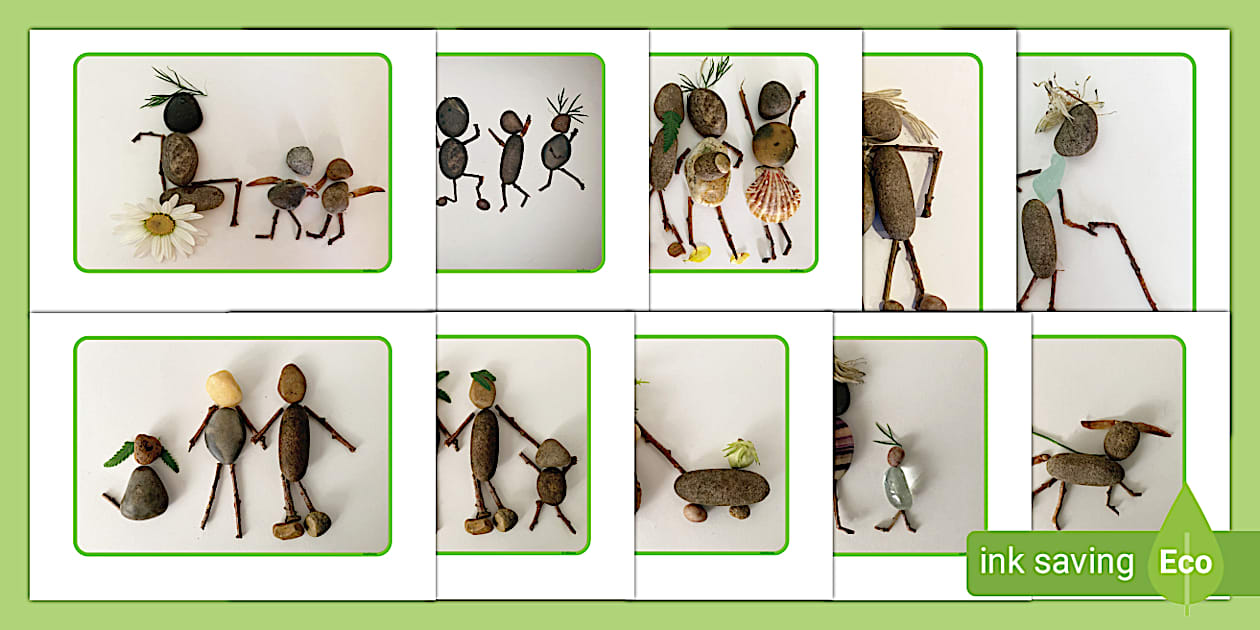 Pebble People: My Special People Art Photo Pack | Twinkl