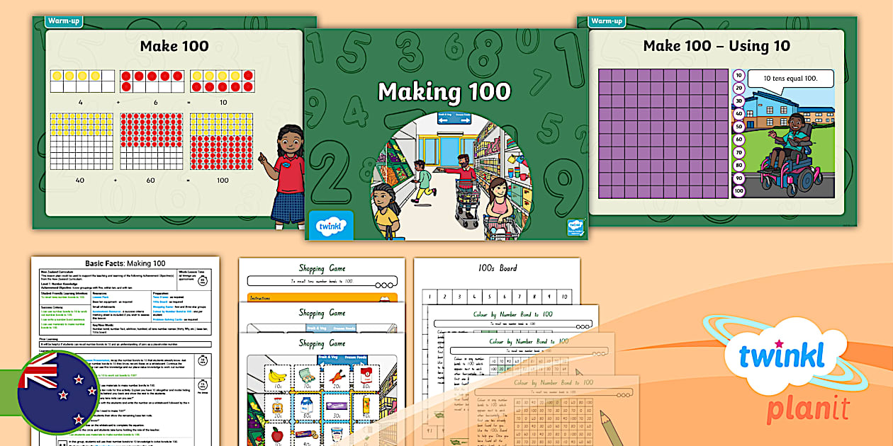 Number Structure: Number Bonds (Making 100) Lesson 1