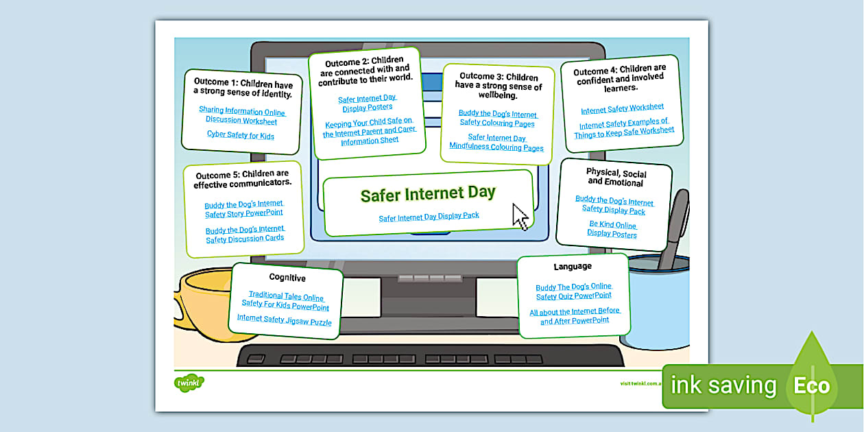 Safer Internet Day Topic Planner - Educational Planner