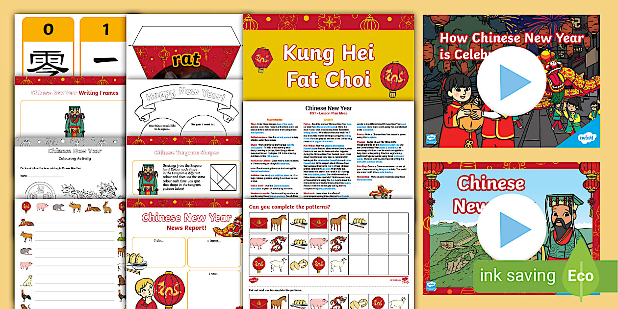 KS1 Chinese New Year Teaching Pack - Primary Resources